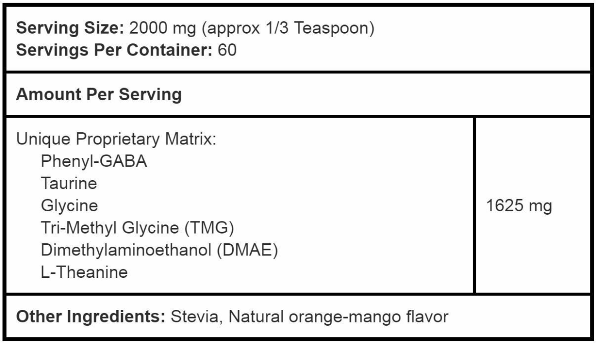 PureLife Gaba Max Powder Reviews: Dose, Ingredients and Side Effects ...